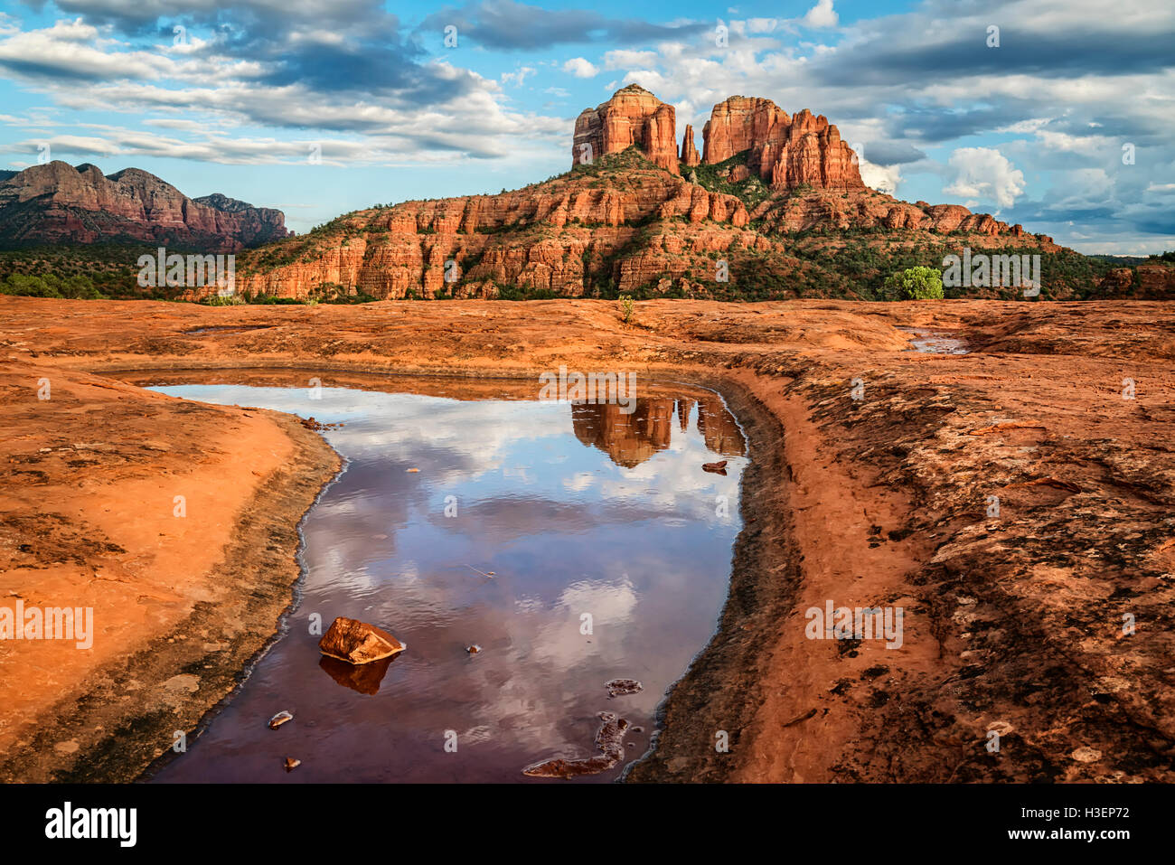 Cathedral Rock, Sedona Stock Photo - Alamy
