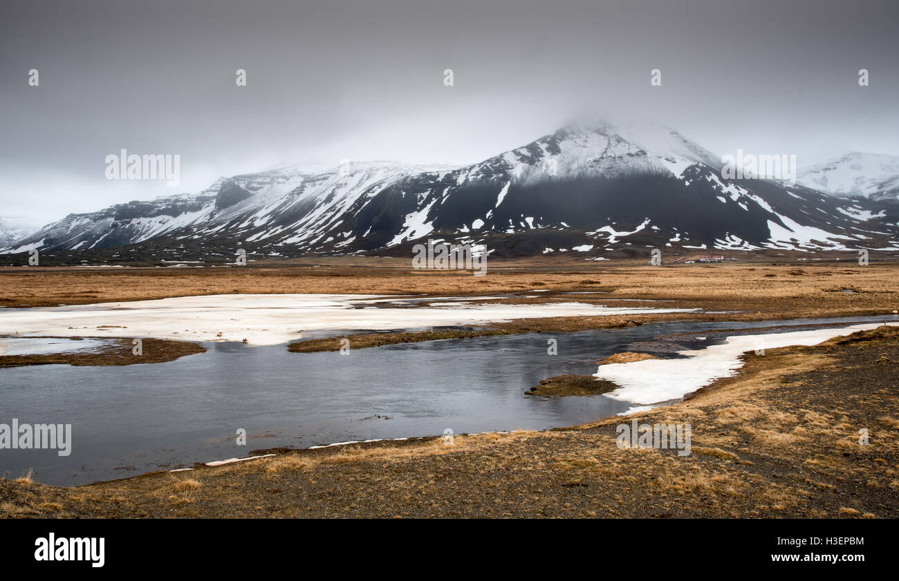 Typical nordic winter landscape hi-res stock photography and images - Alamy