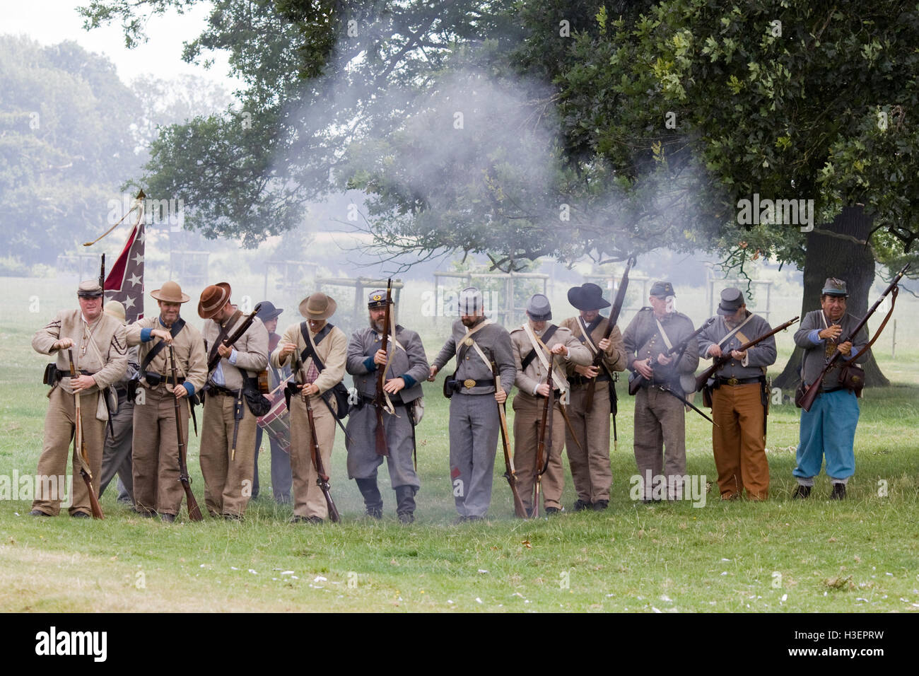 Reenactment of the American Civil War 1861-1865 Stock Photo - Alamy