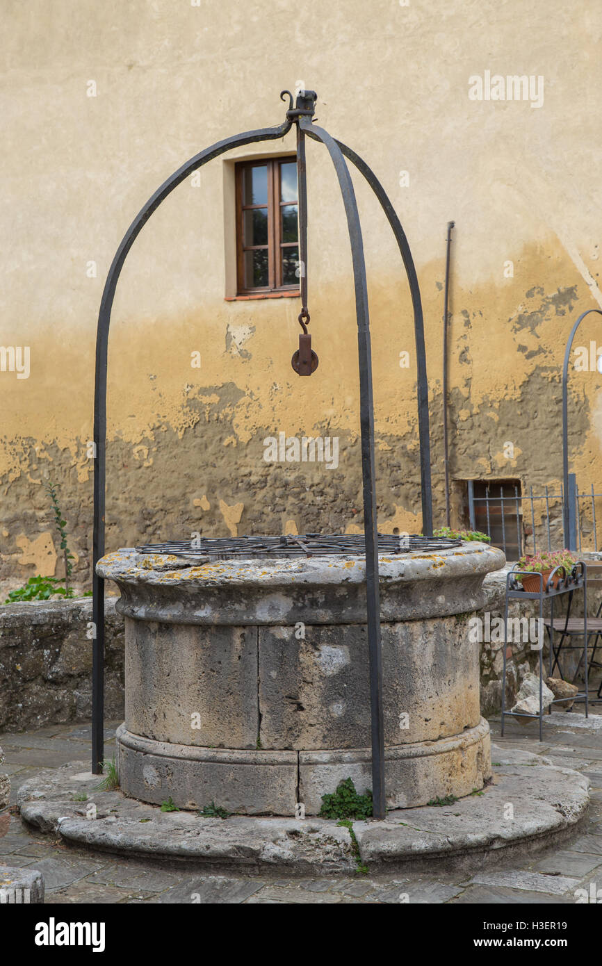 Ancient Well And Drinking Water High Resolution Stock Photography and ...