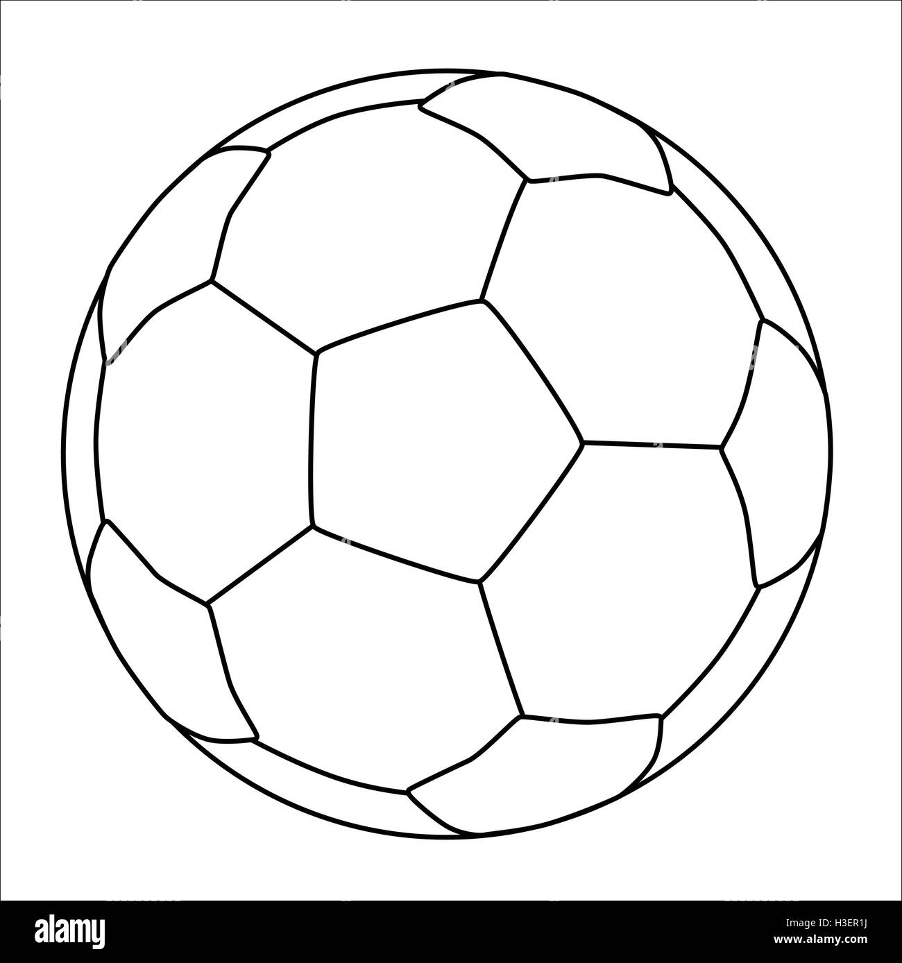 Soccer Goal Drawing From Side