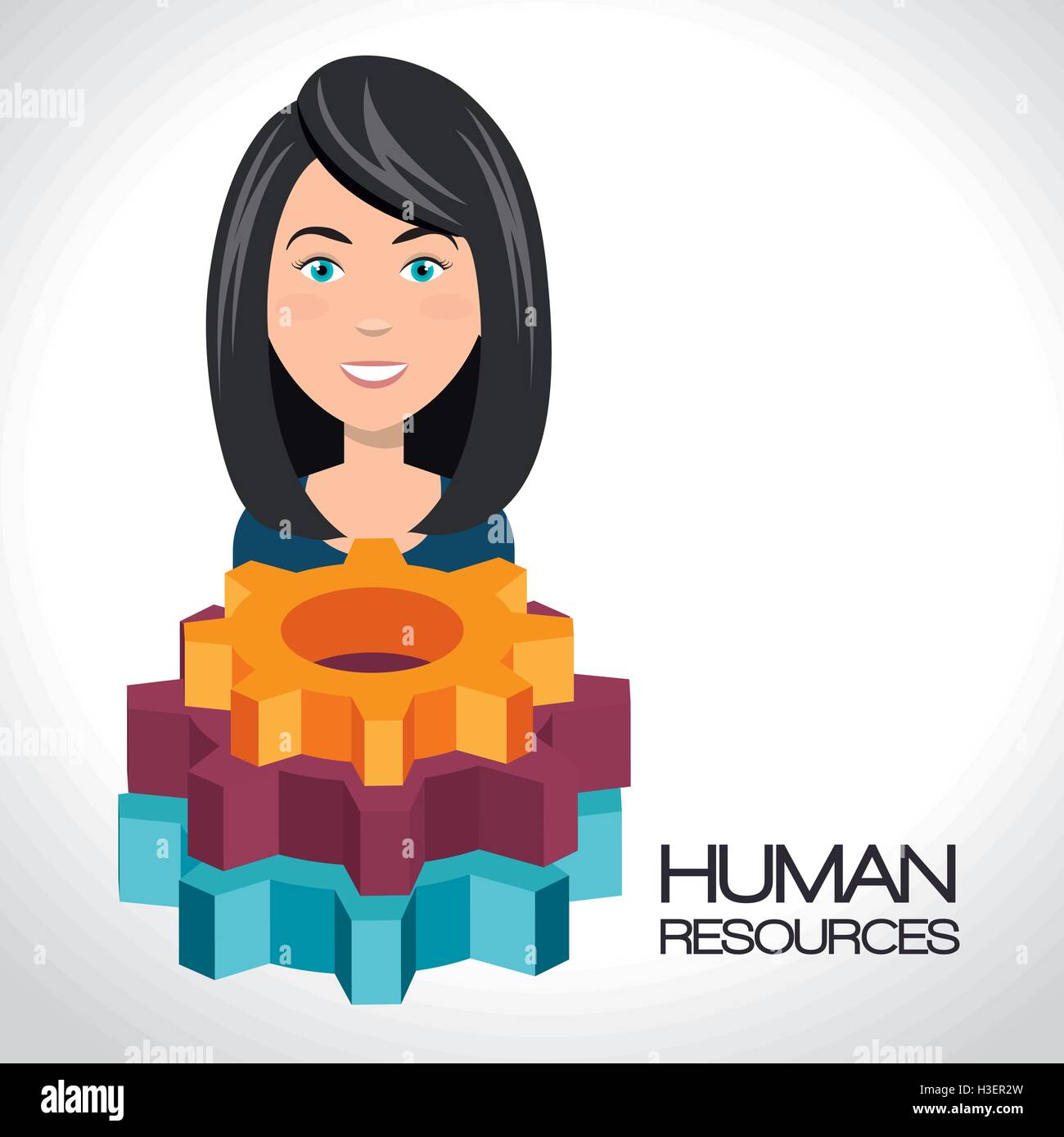 human resources design Stock Vector Image & Art - Alamy