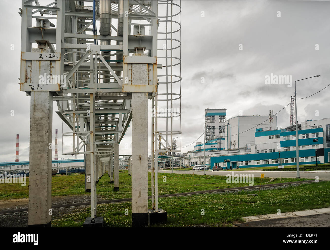 Gas-chemical complex on polypropylene production Stock Photo - Alamy