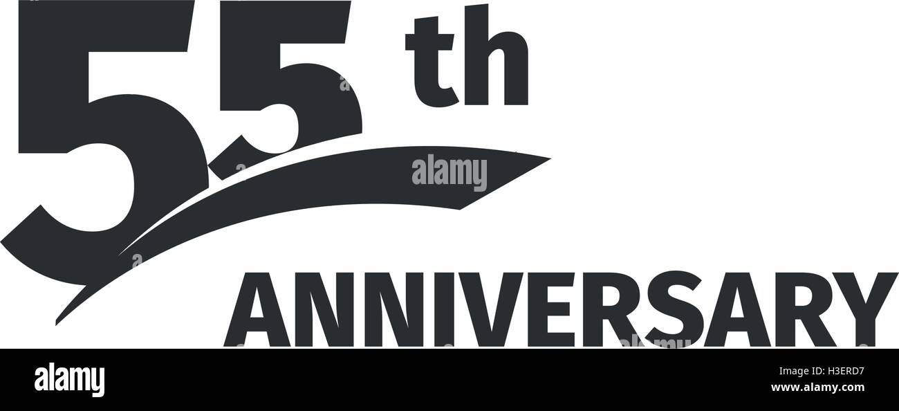 55th anniversary of Stock Vector Images - Alamy
