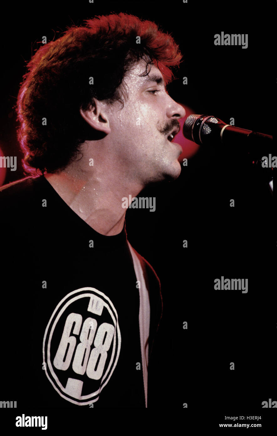 Greg Norton of Husker Du, performing at the Ritz in New York City on ...