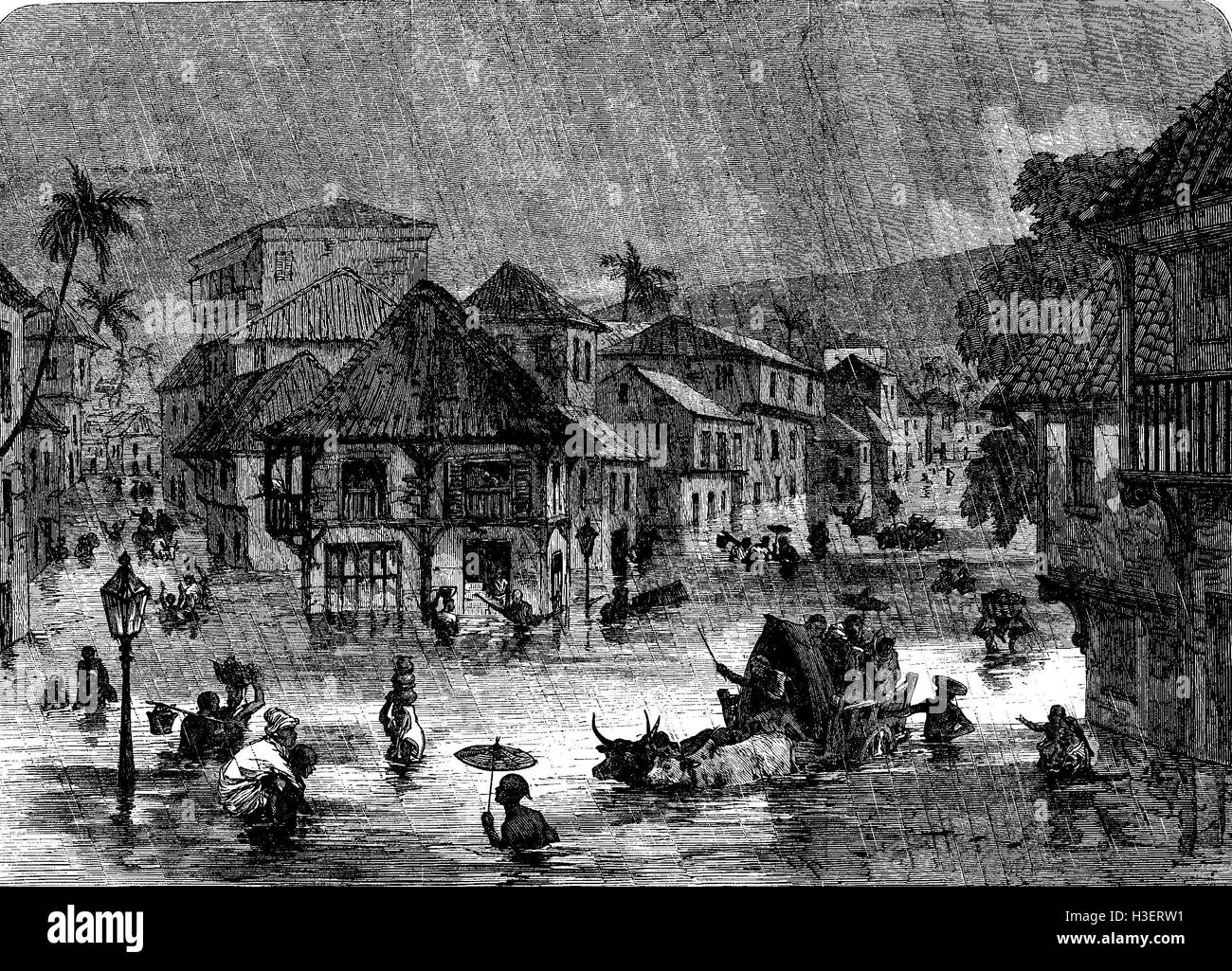 ITALY Castle of St Angelo, Rome 1853. Illustrated London News Stock ...