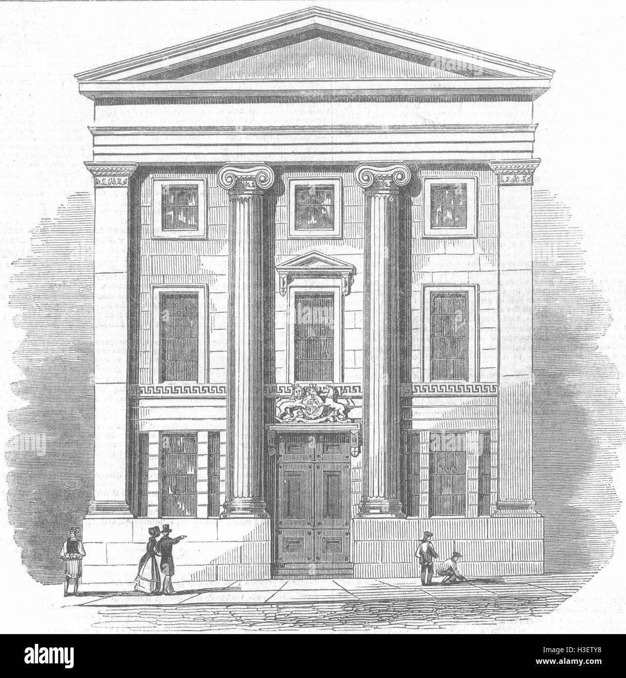 1843 building hi-res stock photography and images - Alamy