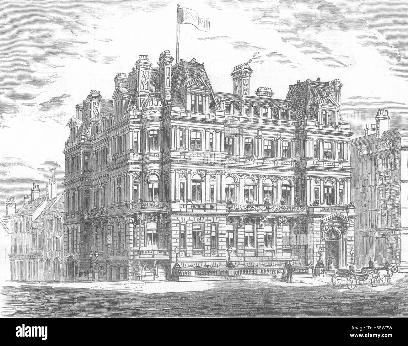 Old new buildings liverpool Black and White Stock Photos & Images - Alamy