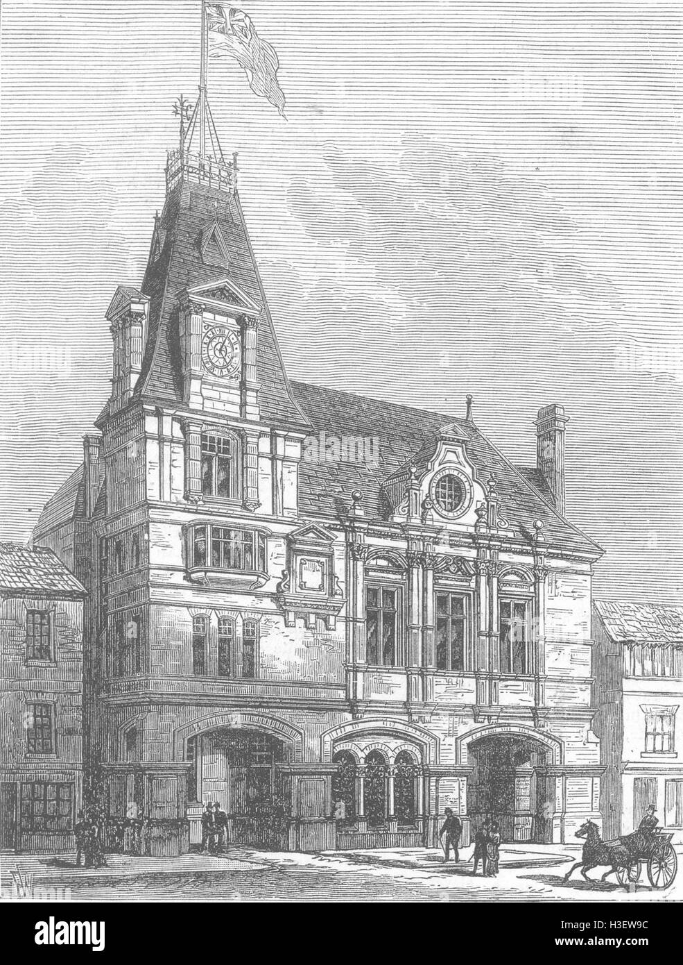 London 1882 Black and White Stock Photos & Images - Alamy