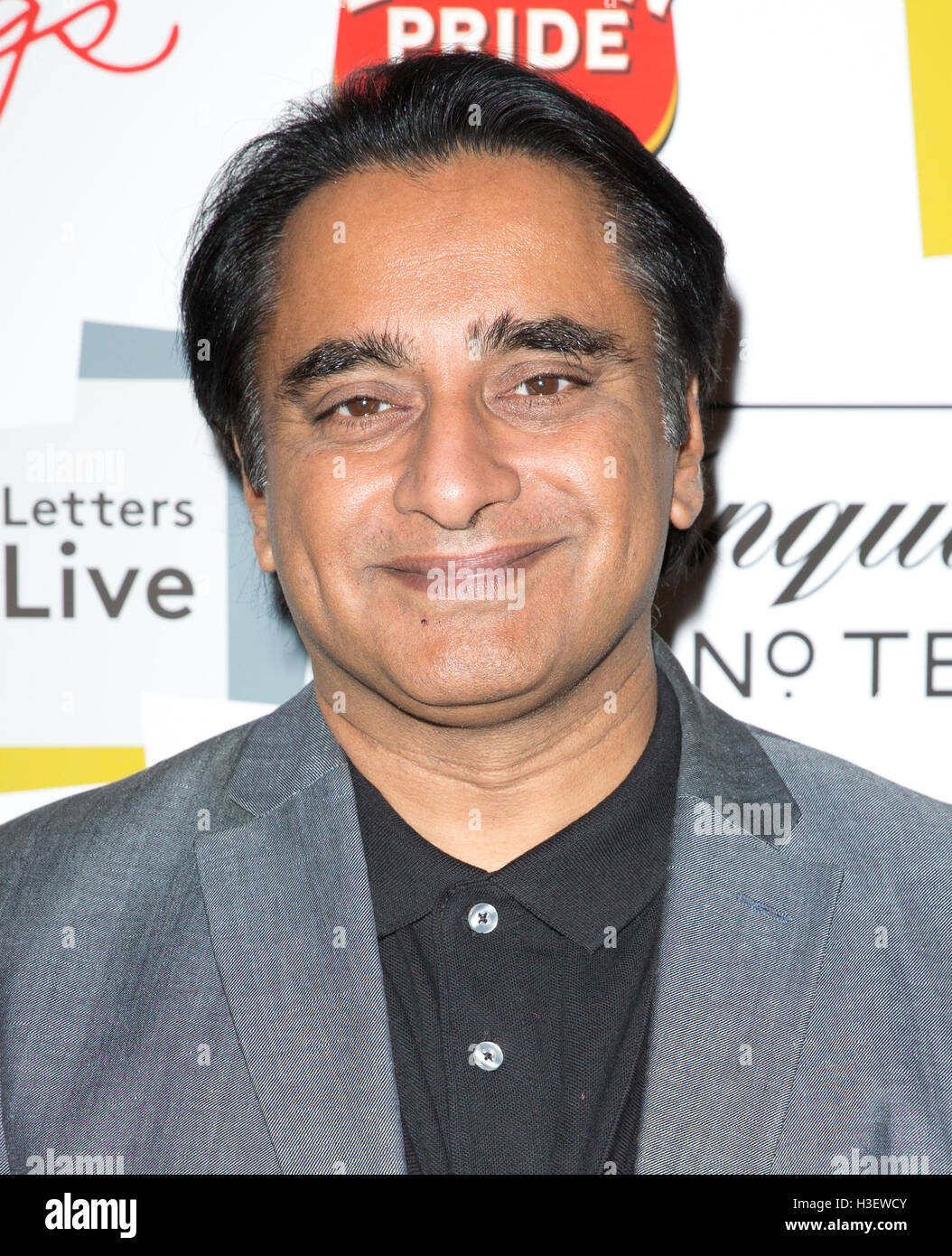 Sanjeev Bhaskar attends the fourth night of the Letters Live series at ...