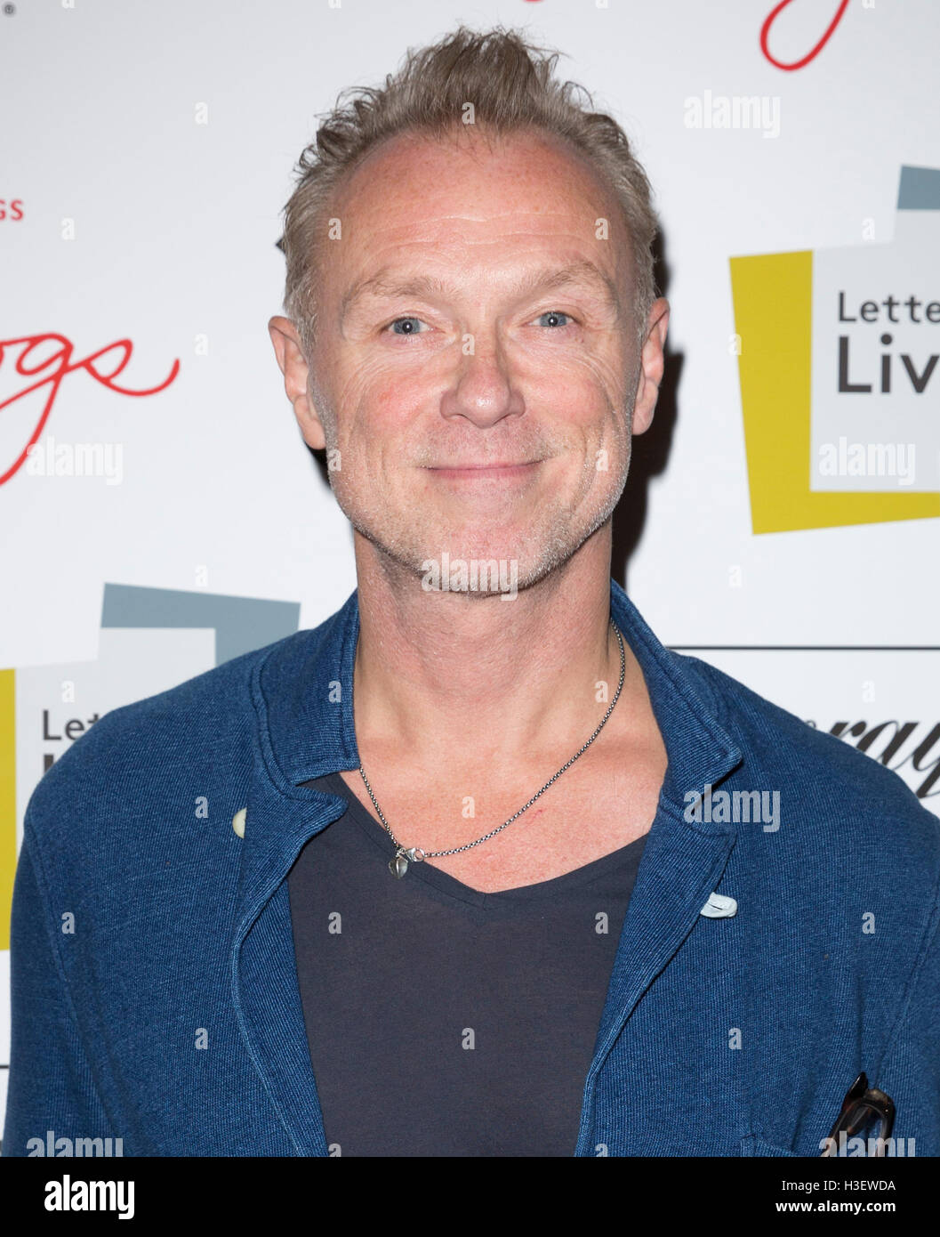 Gary Kemp attends the fourth night of the Letters Live series at the ...