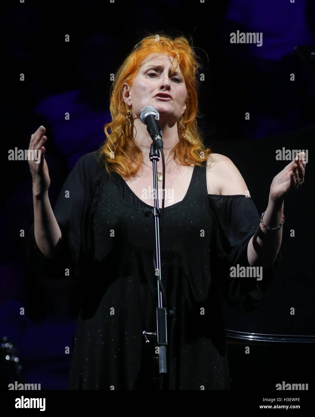 Eddie Reader performing during the fourth night of the Letters Live ...