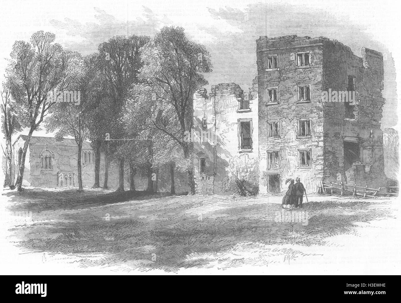 Dilston castle hi-res stock photography and images - Alamy