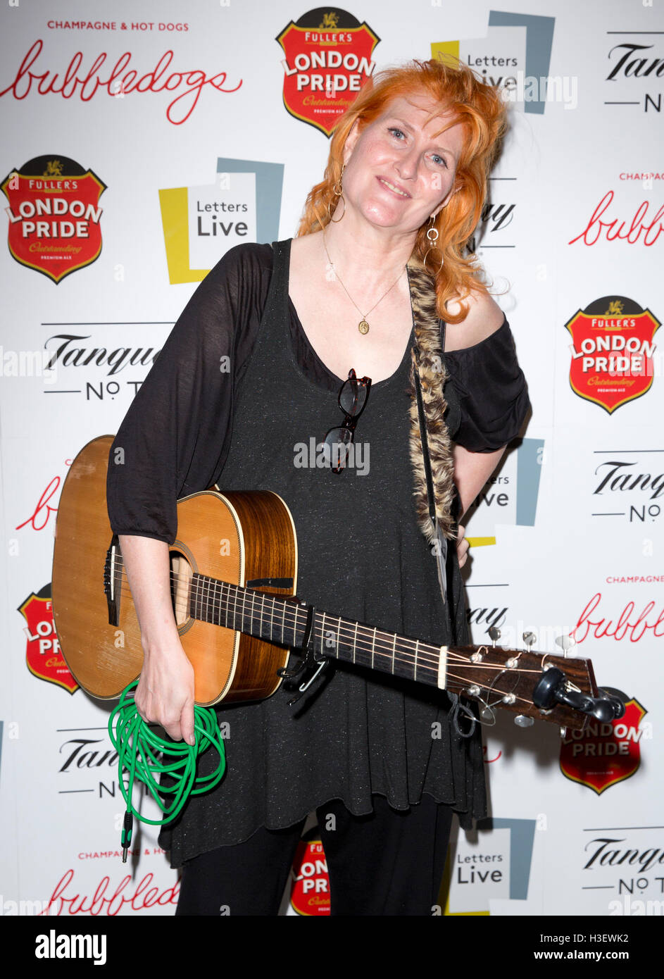 Eddi Reader attends the fourth night of the Letters Live series at the ...