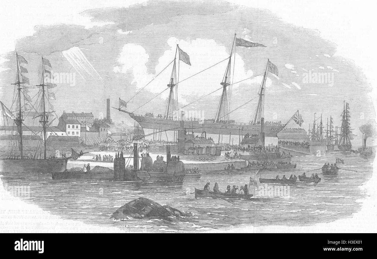 Emigrant ship 19th century hi-res stock photography and images - Alamy