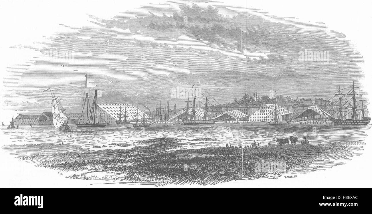 Chatham dockyard 19th century hi-res stock photography and images - Alamy