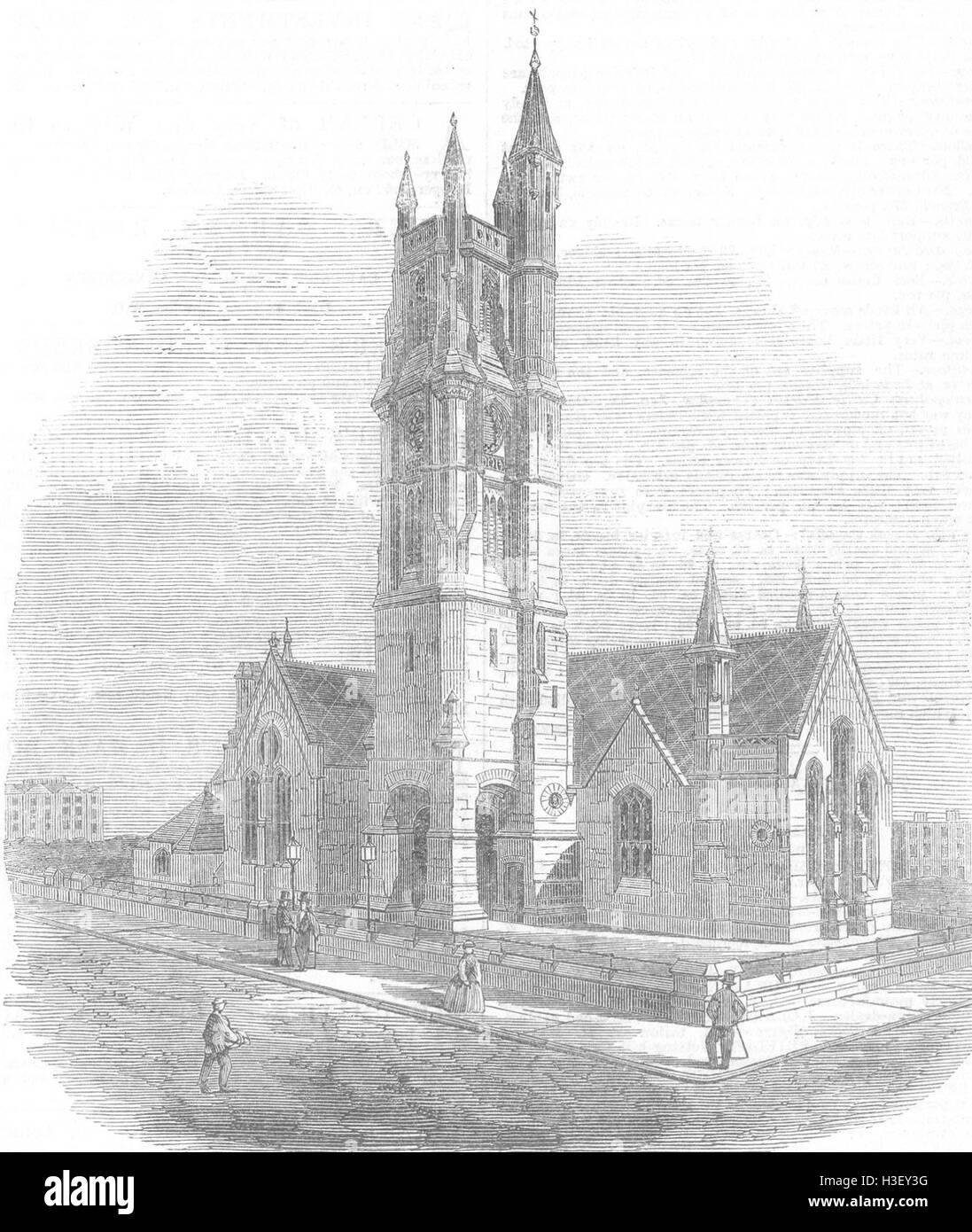 Old town st martin church Black and White Stock Photos & Images - Alamy