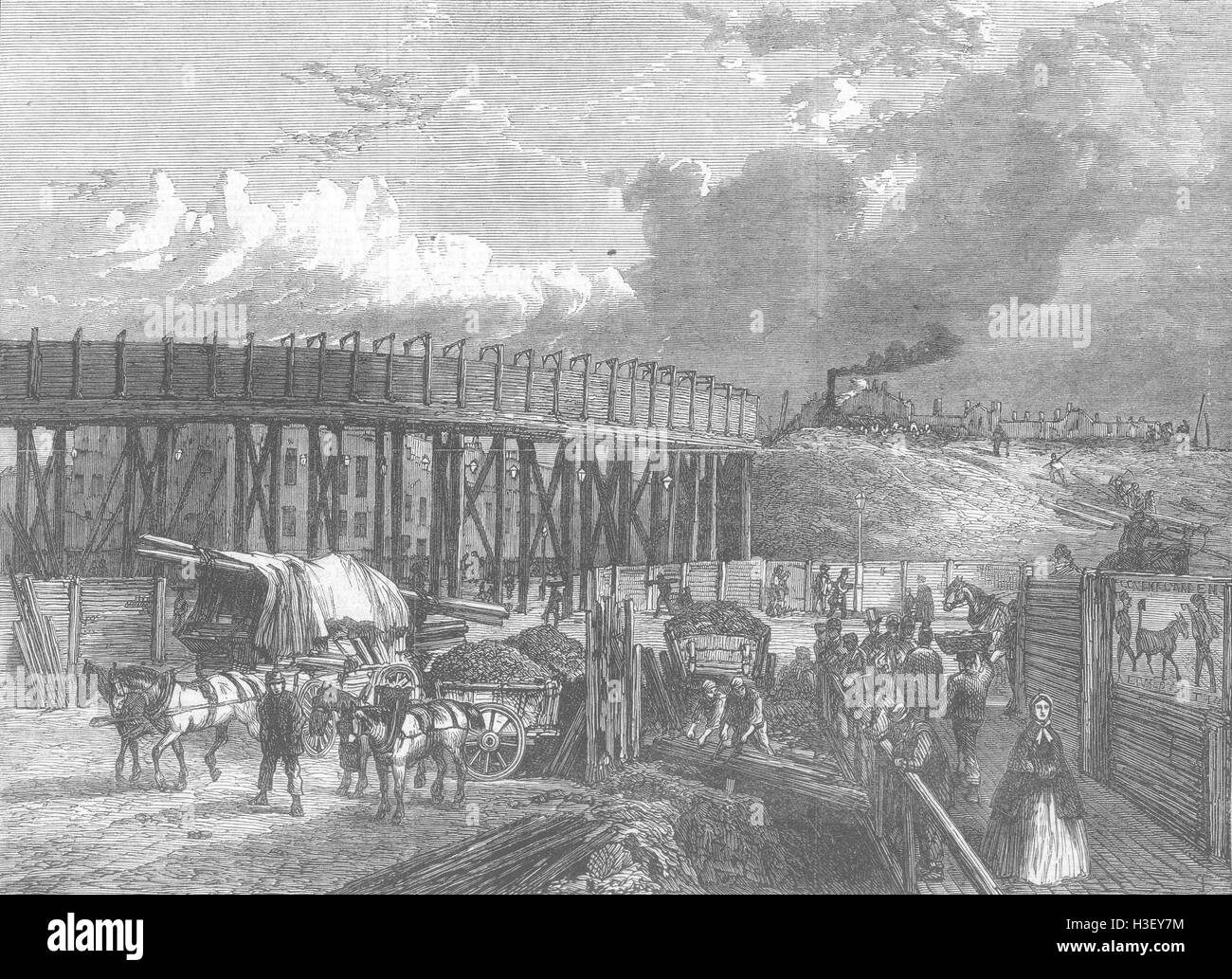 Kings cross bridge hi-res stock photography and images - Alamy