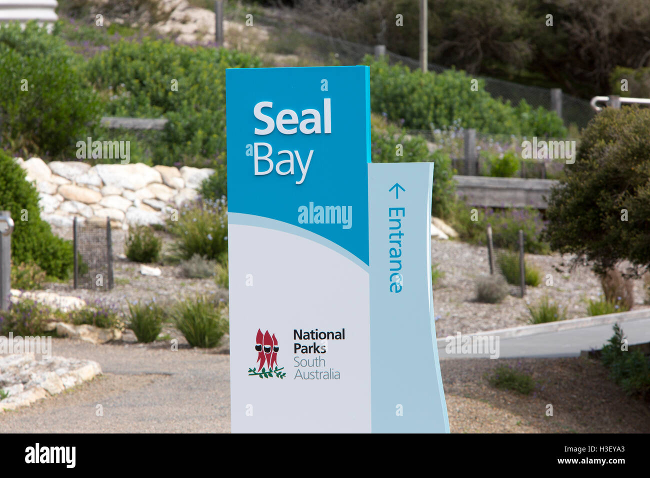 Seal Bay information centre on Kangaroo island, home to the australian ...