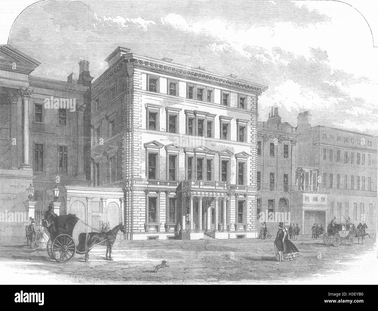 Rothschild mansion Black and White Stock Photos & Images - Alamy