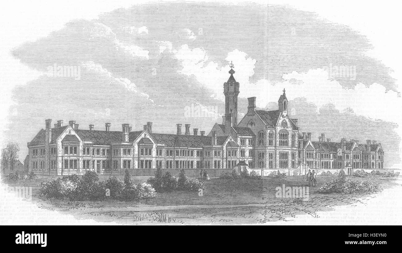 Lunatic asylum 19th century hi-res stock photography and images - Alamy