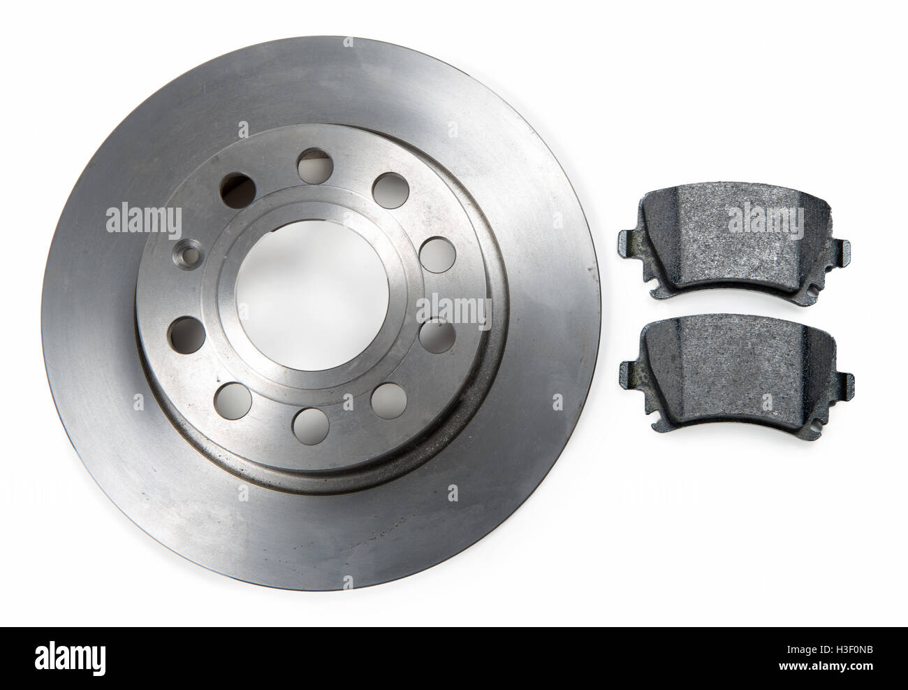 Car brake discs on Cut Out Stock Images & Pictures - Alamy