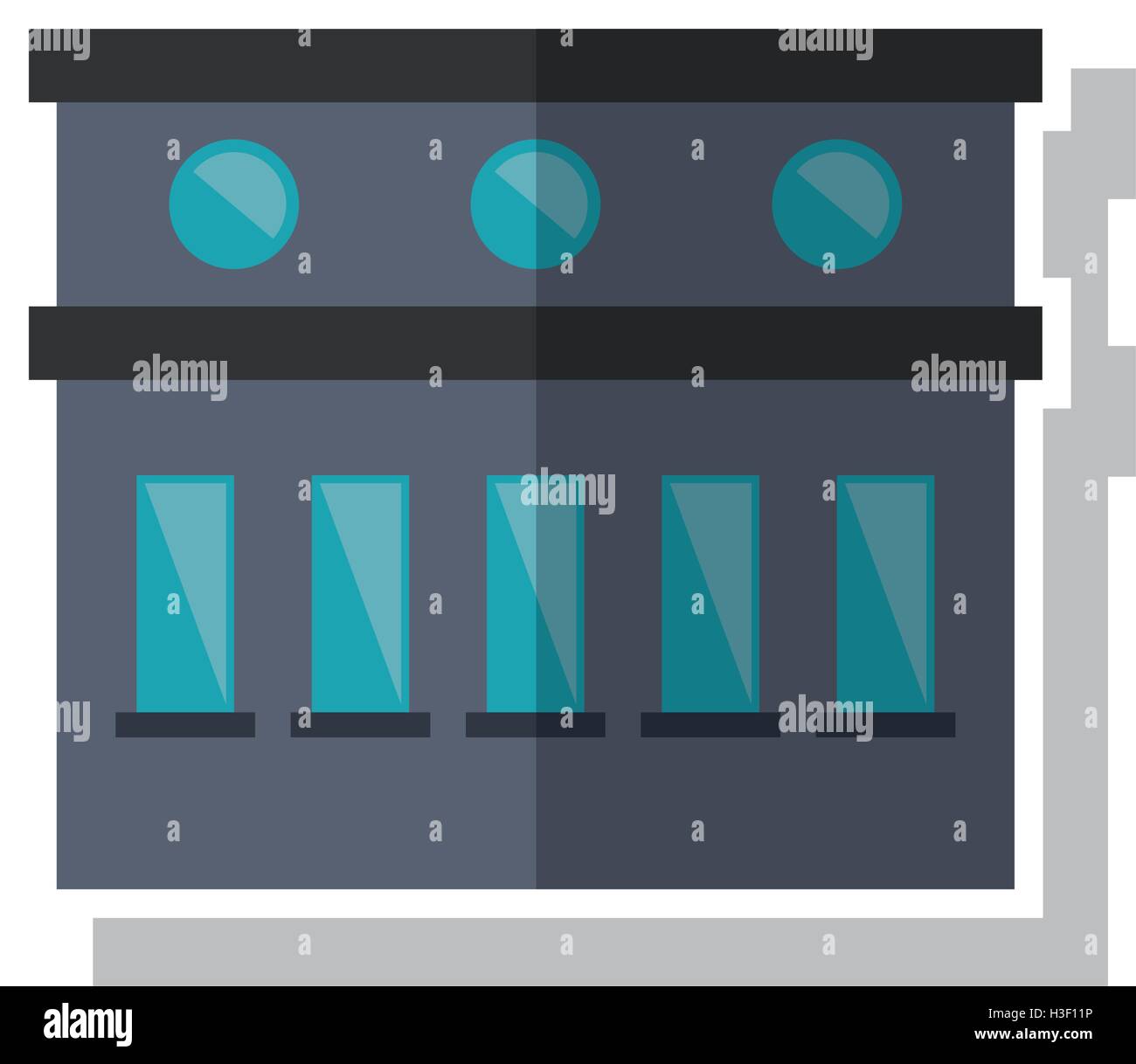 Isolated building with windows design Stock Vector Image & Art - Alamy