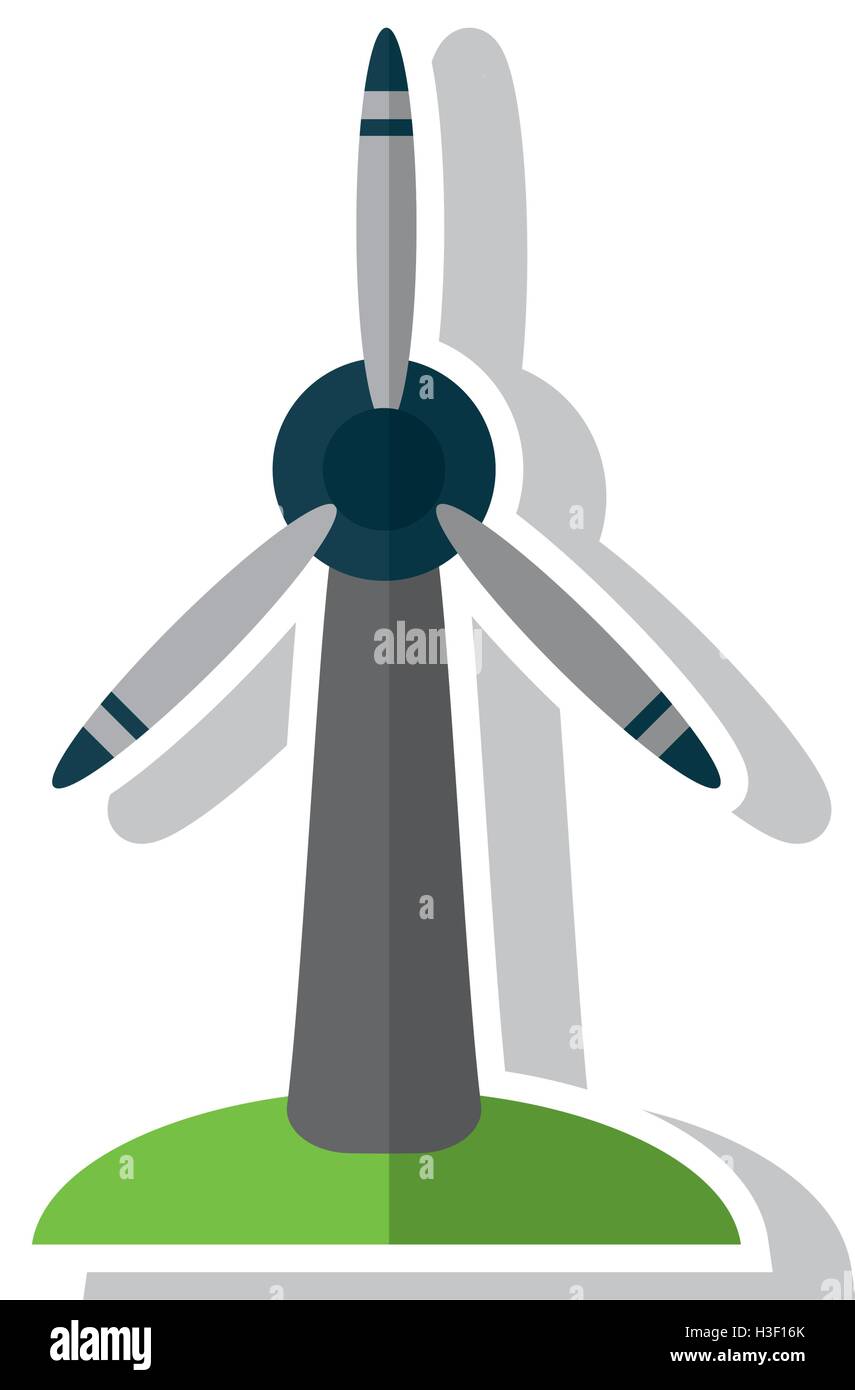 Isolated windmill power design Stock Vector Image & Art - Alamy