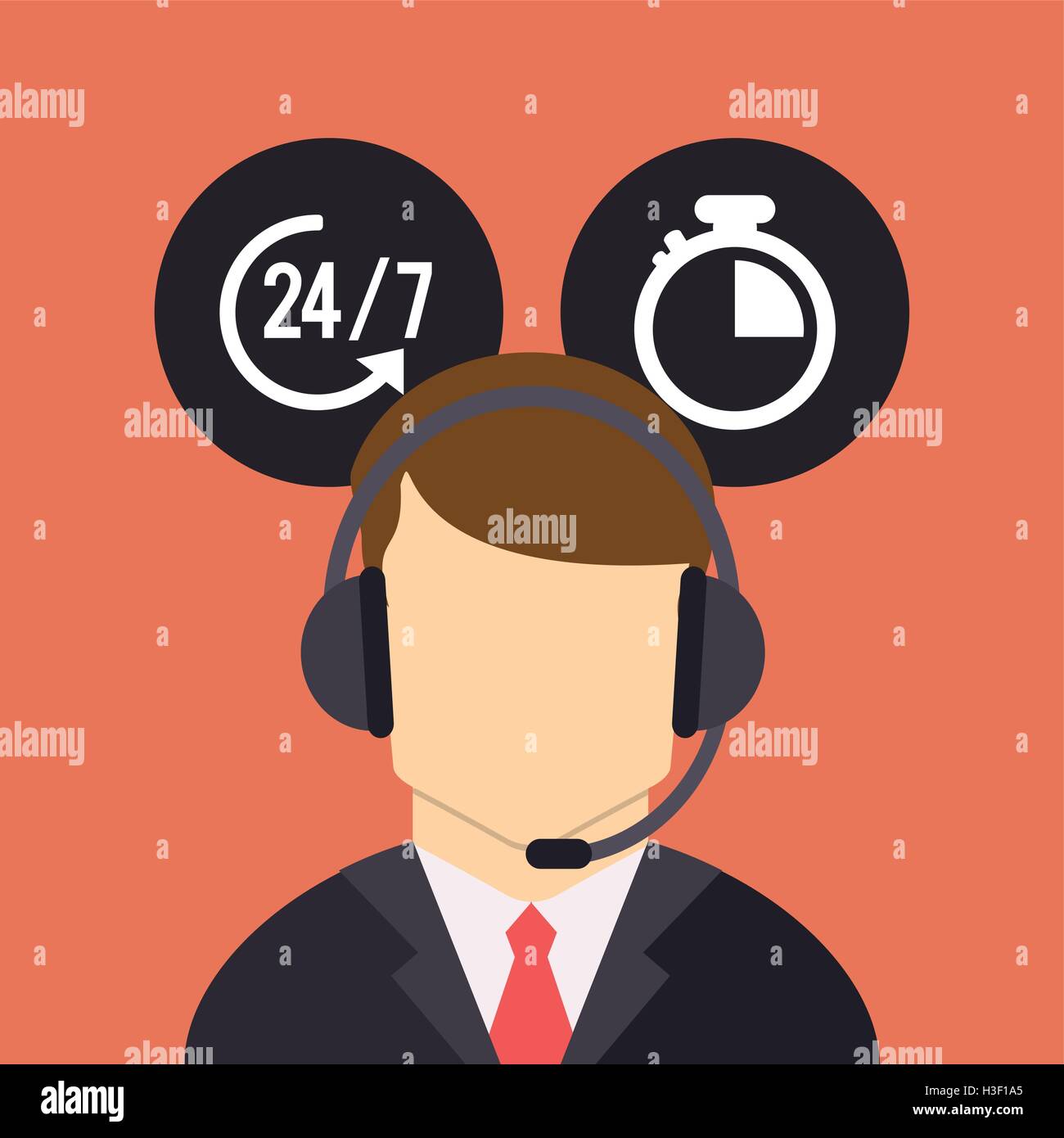 online support or call center related icons image Stock Vector Image & Art - Alamy