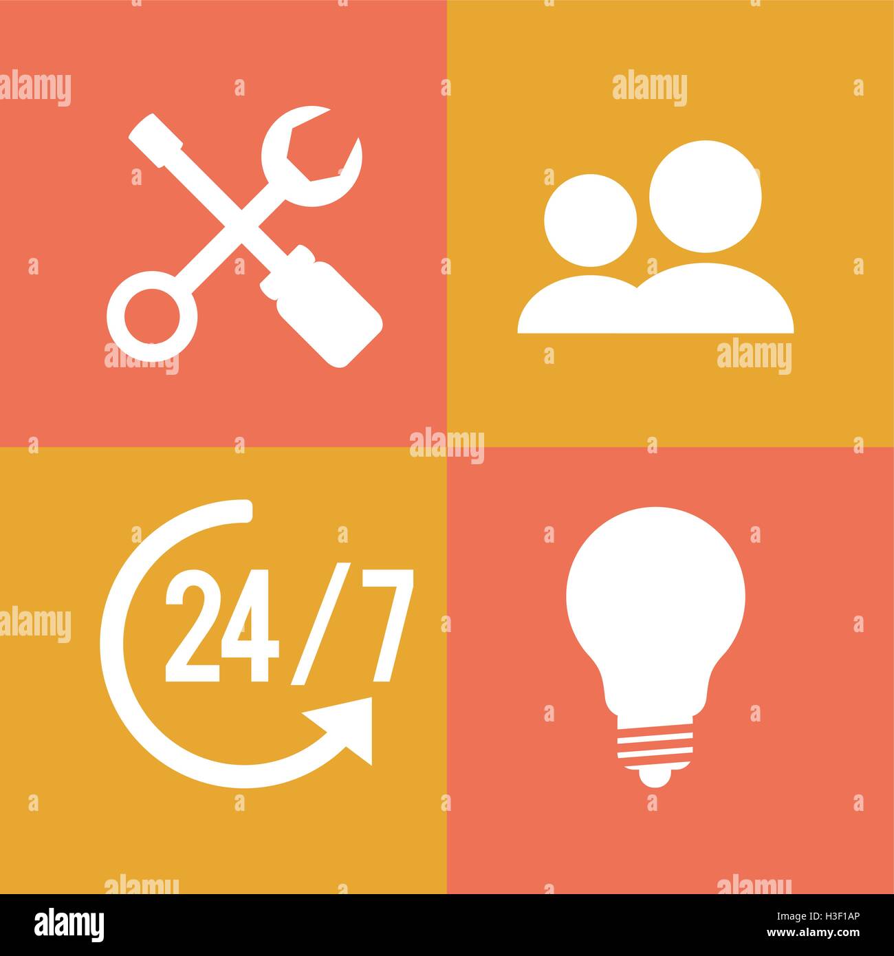 customer service related icons image Stock Vector Image & Art - Alamy