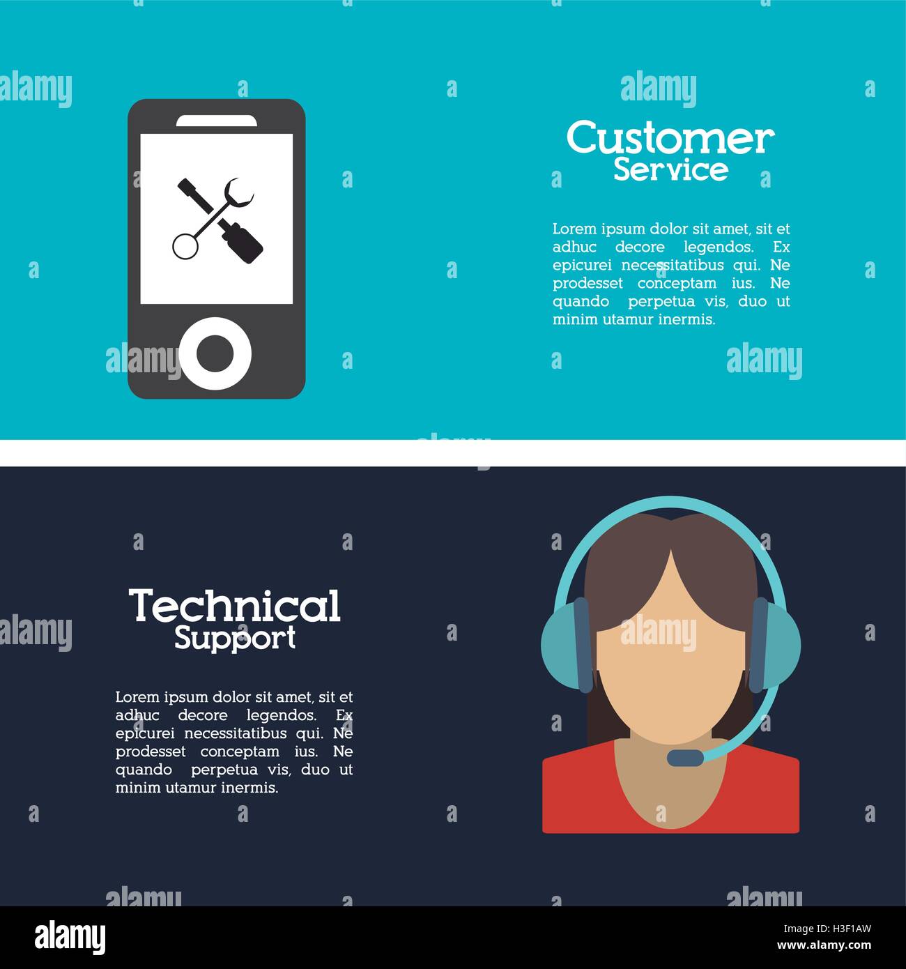 customer service related icons image Stock Vector Image & Art - Alamy