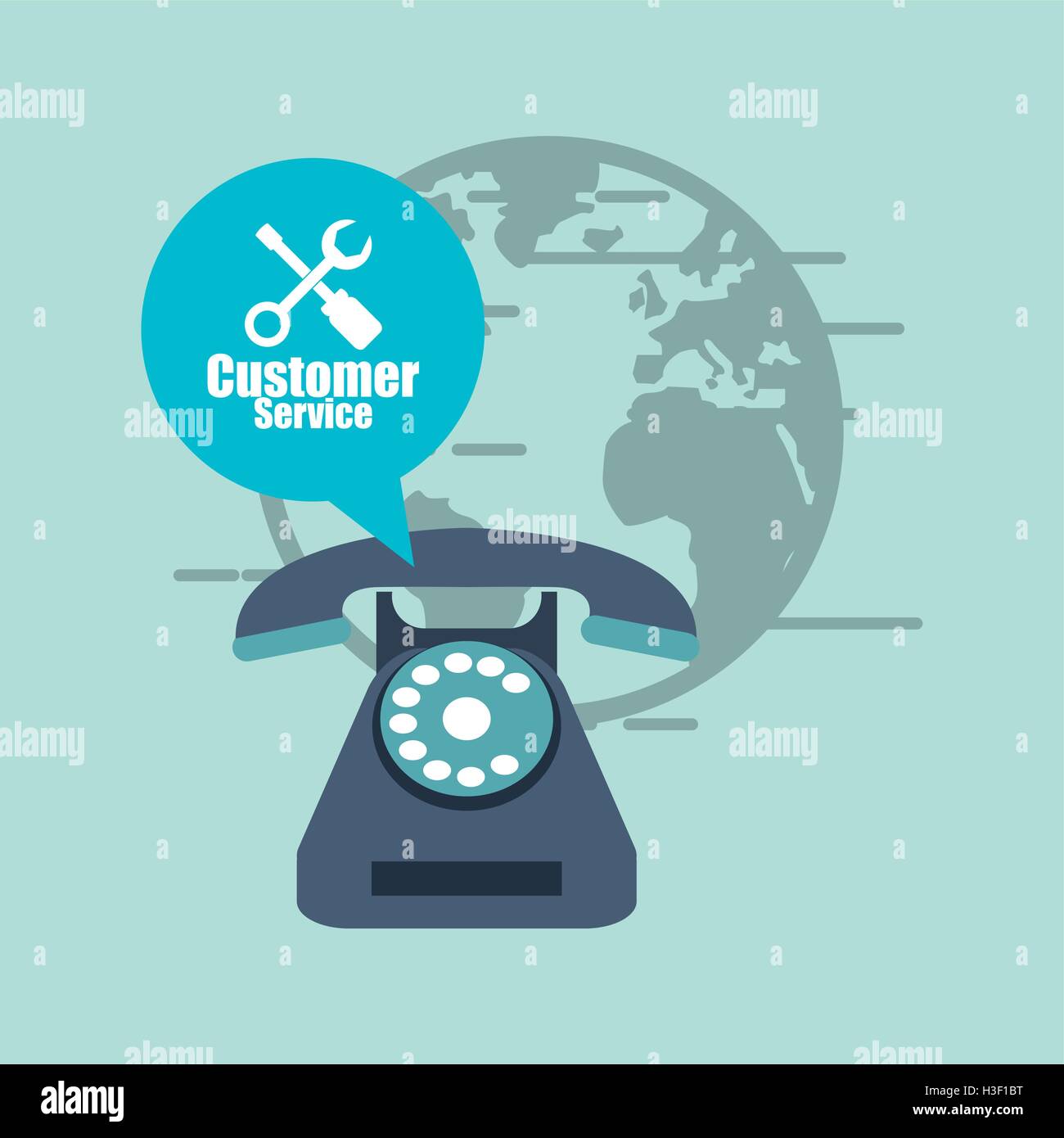 customer service related icons image Stock Vector Image & Art - Alamy