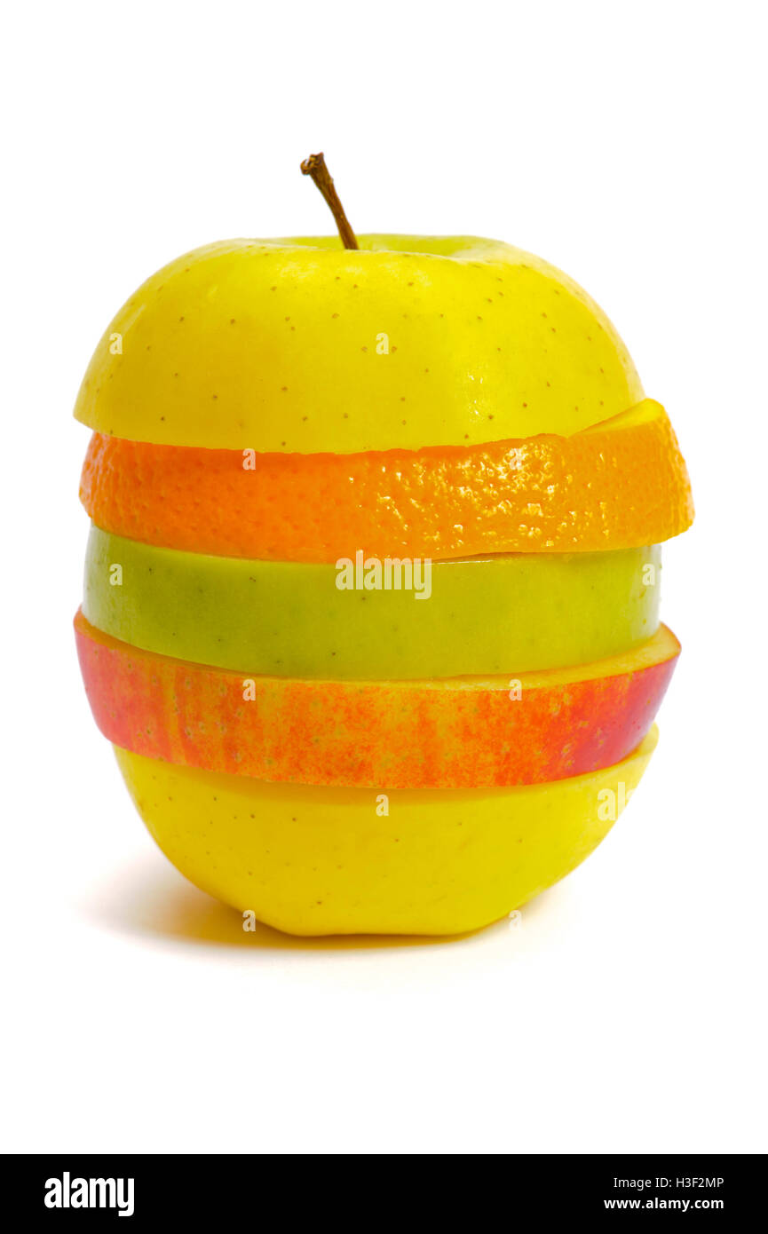 Stack delicious cut fruits hi-res stock photography and images - Alamy