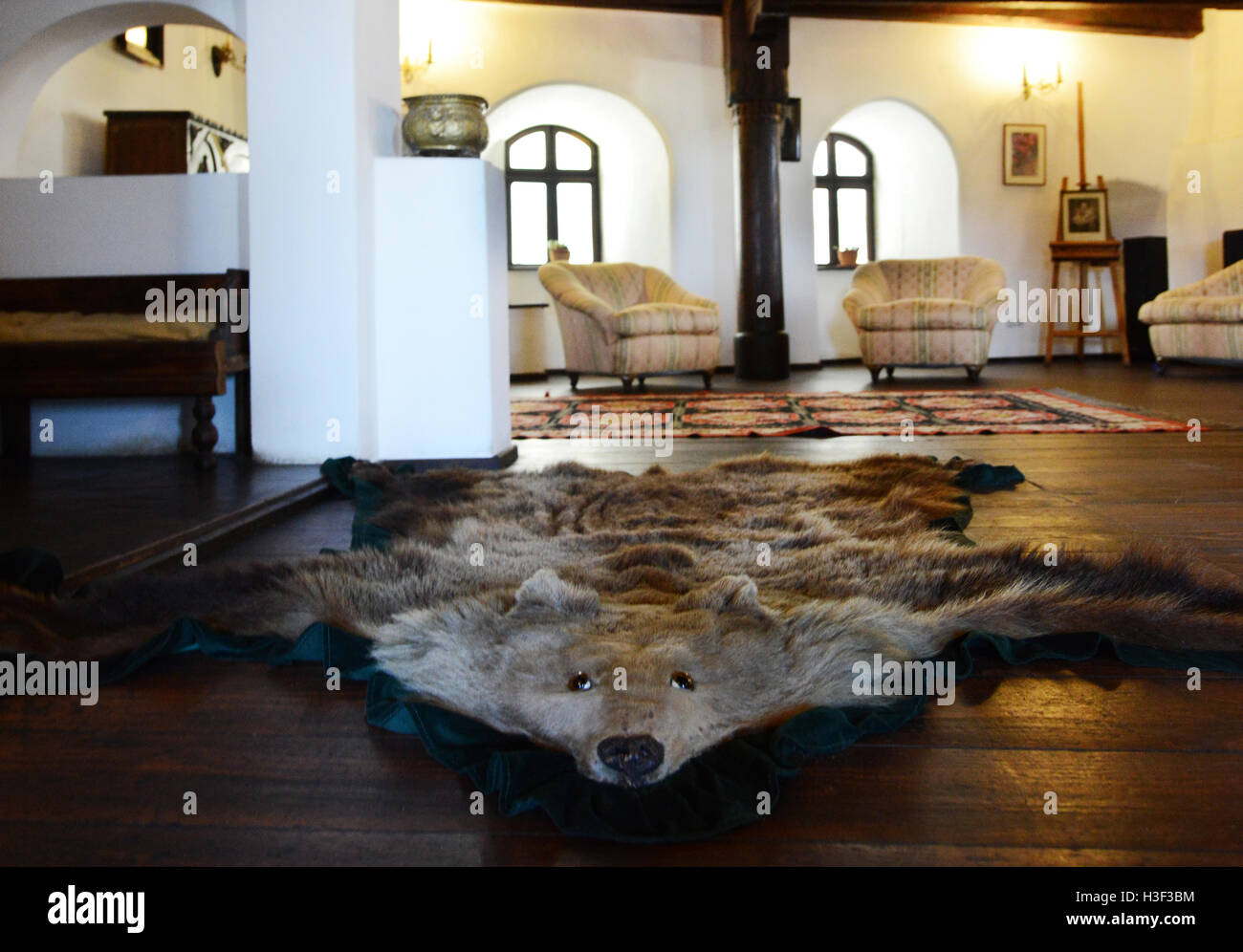Interior bran castle in romania hi-res stock photography and images - Alamy
