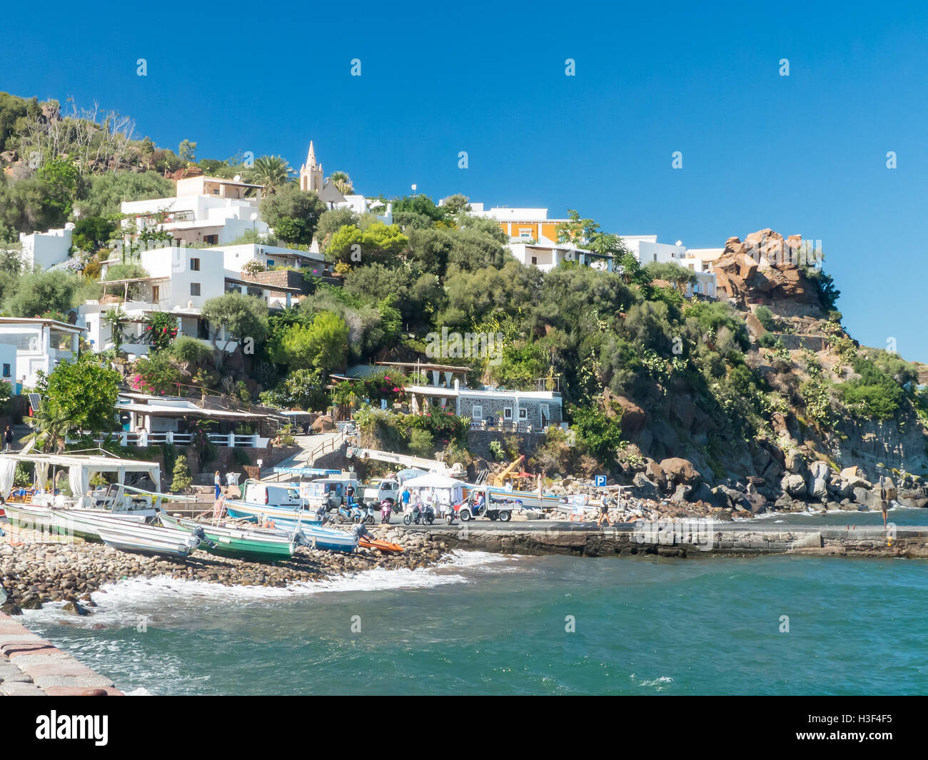 The Aeolian Island of Panarea Stock Photo - Alamy