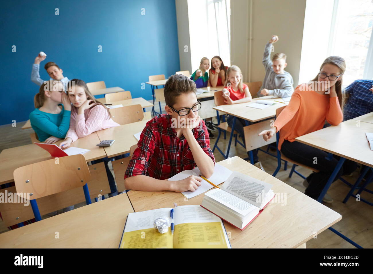 Laughing at bully hi-res stock photography and images - Alamy