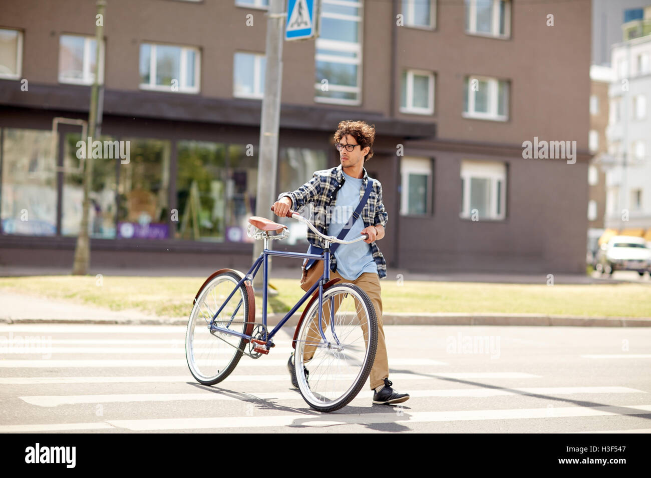 Young crosswalk hi-res stock photography and images - Alamy