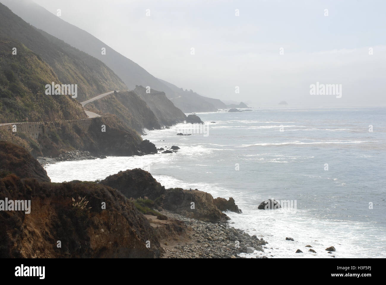 California highway view wind hi-res stock photography and images - Alamy