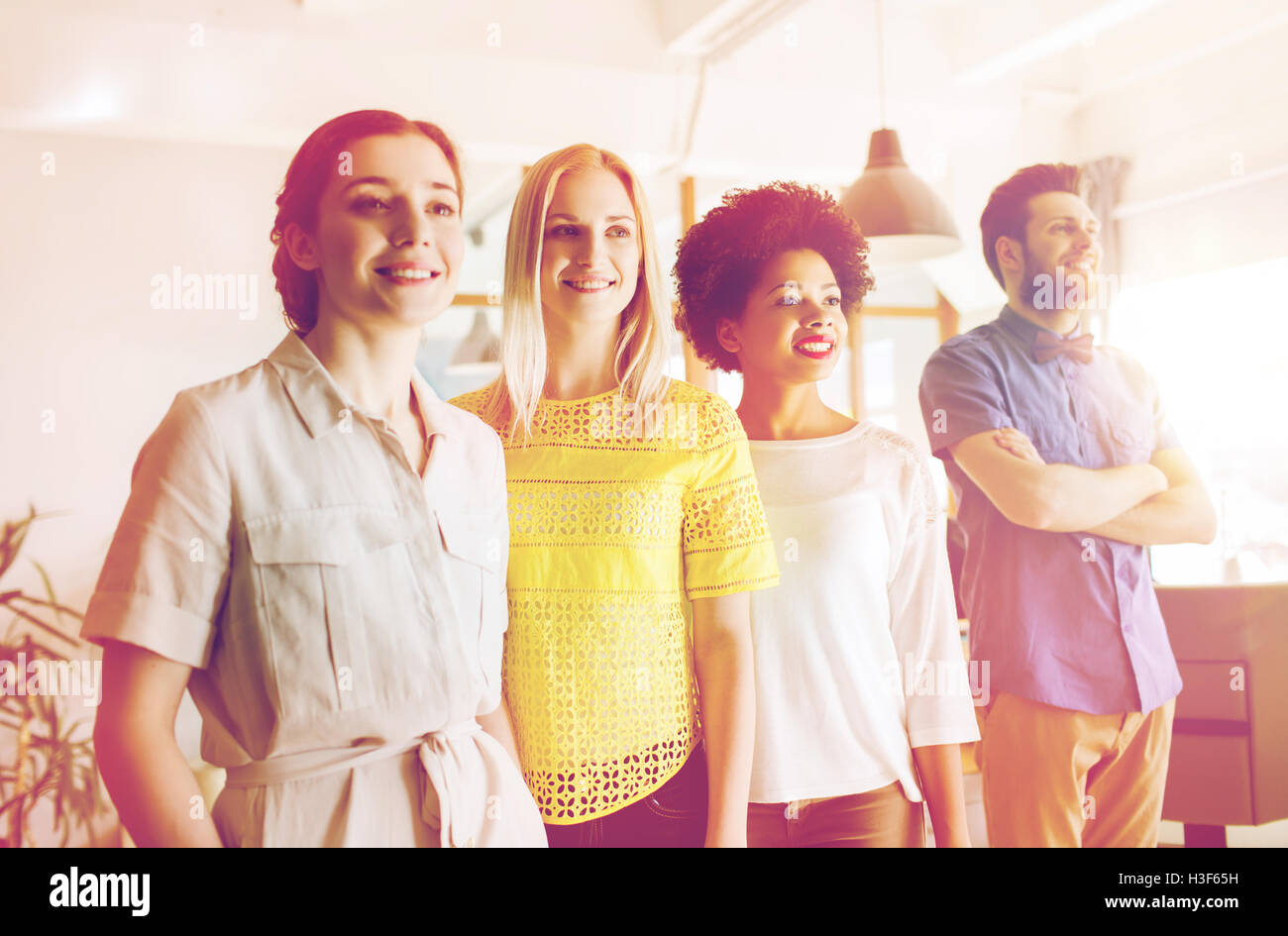 Female male creative professionals hi-res stock photography and images ...