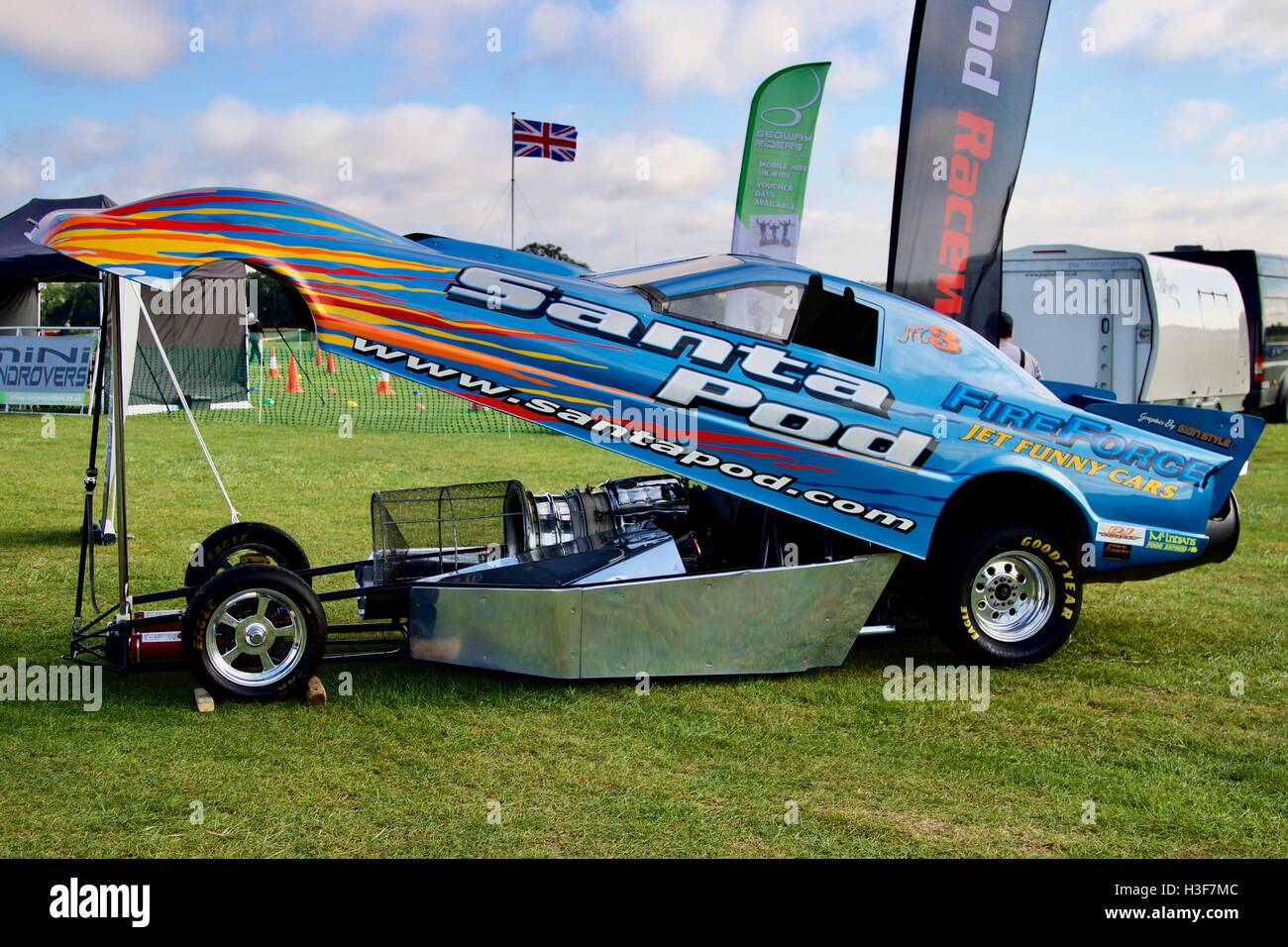 FireForce 3 with the Santa Pod Raceway livery Stock Photo - Alamy