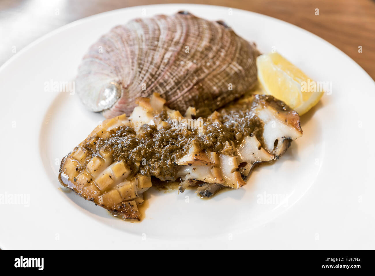 Grilled abalone hi-res stock photography and images - Alamy
