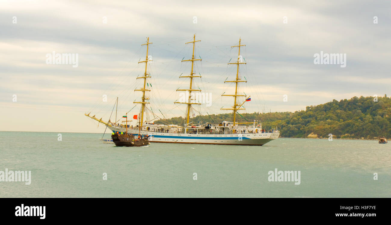 Black Sea Tall Ships Regatta - international regatta of big sailing ...