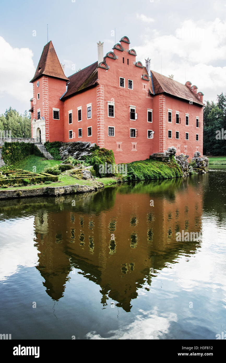 Cervena Lhota is a beautiful chateau in Czech republic. It stands at ...