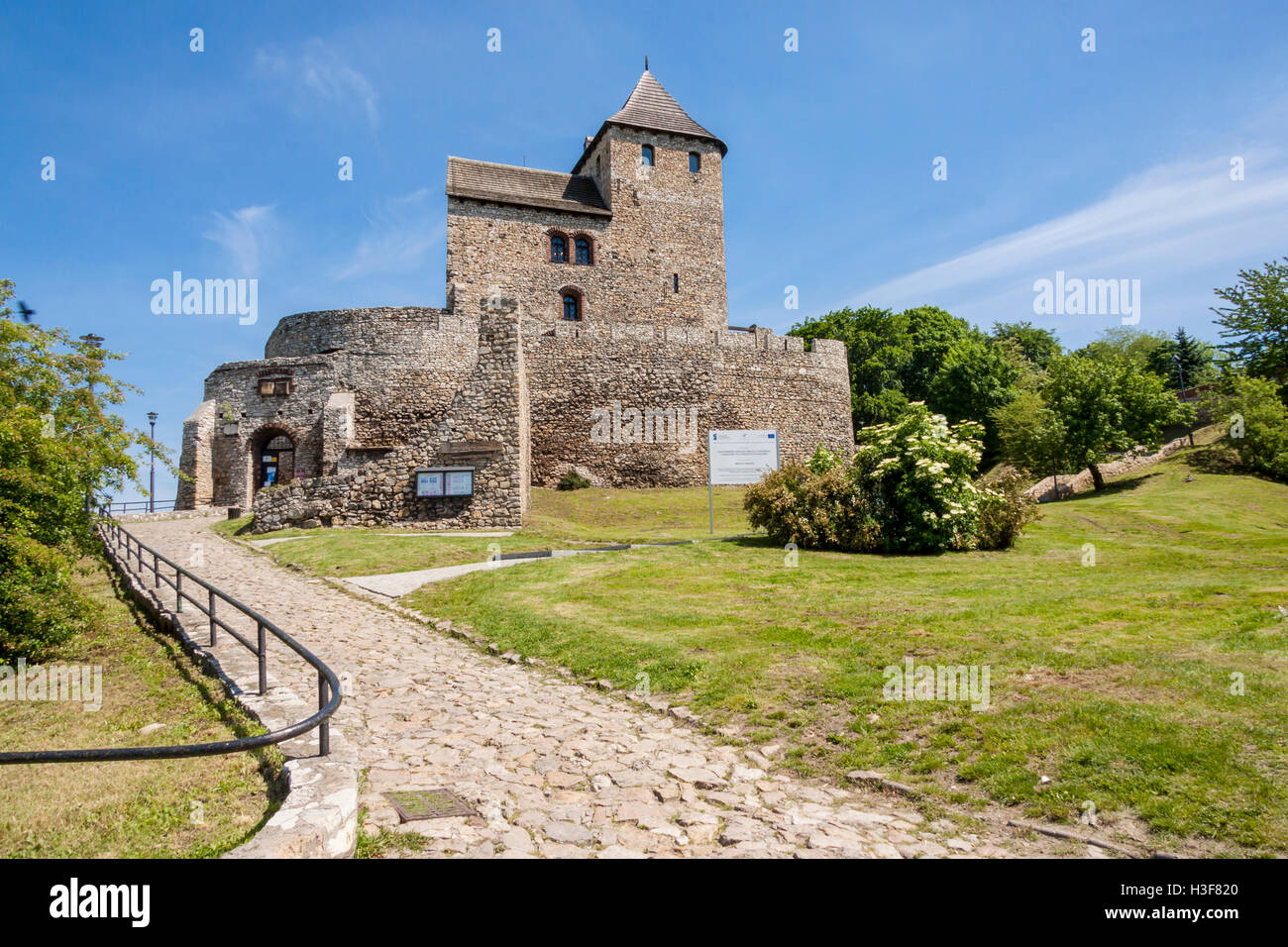 Medieval castle - Bedzin, Poland Stock Photo - Alamy