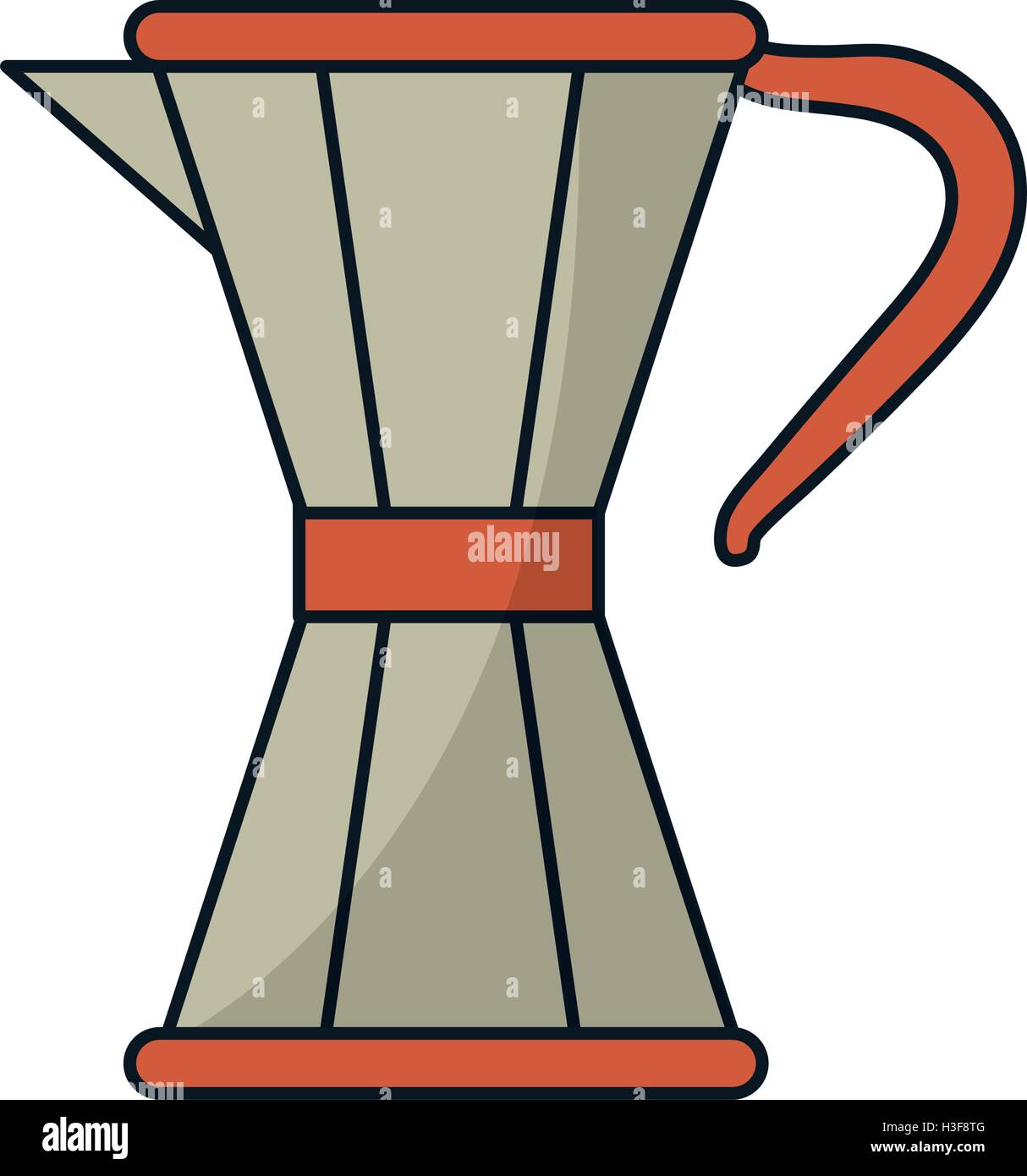 coffee pot drink design Stock Vector Image & Art - Alamy