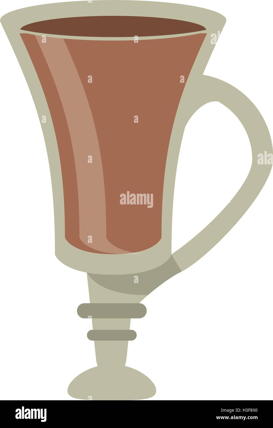 coffee glass drink design Stock Vector Image & Art - Alamy