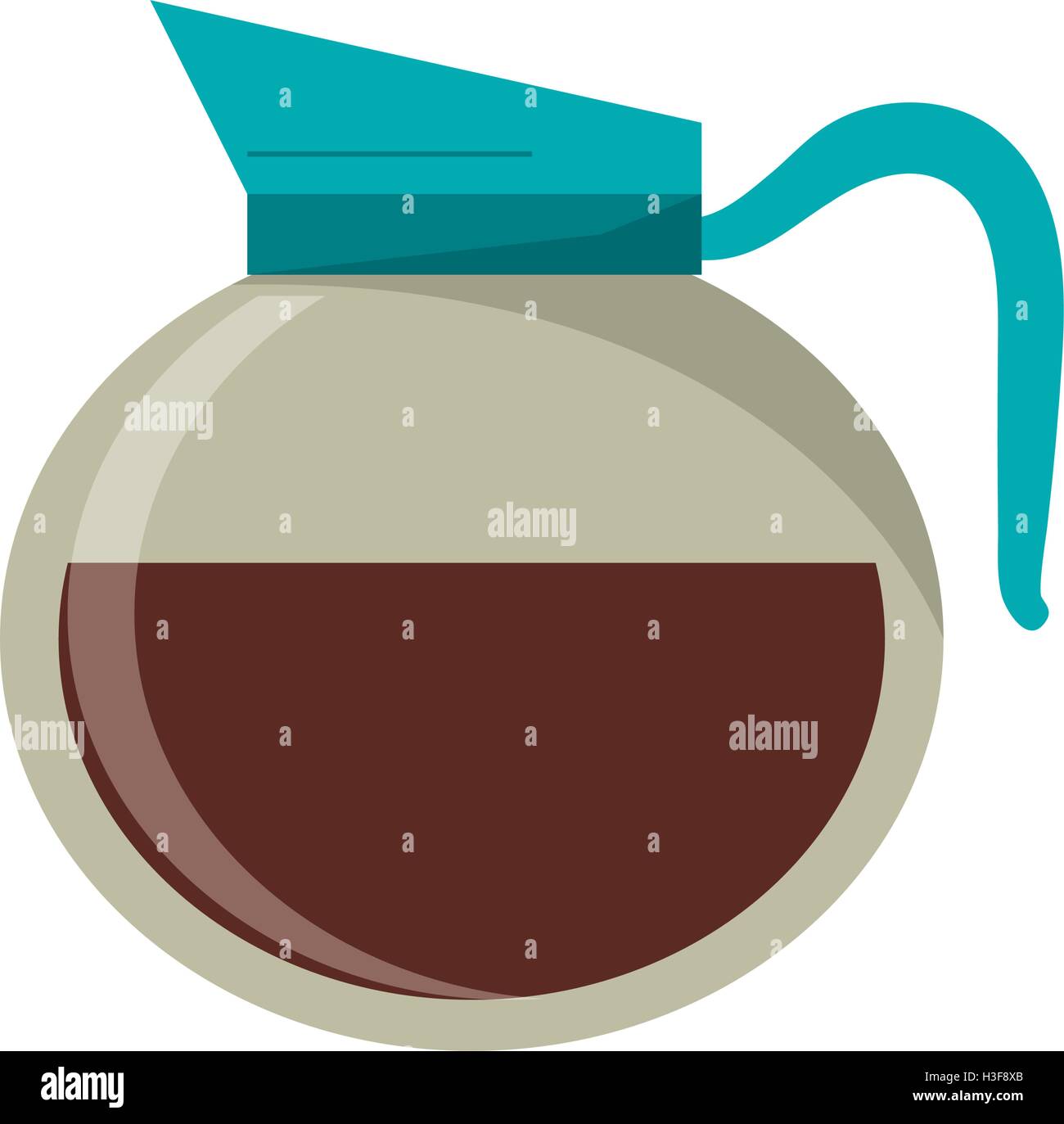 coffee pot drink design Stock Vector Image & Art - Alamy