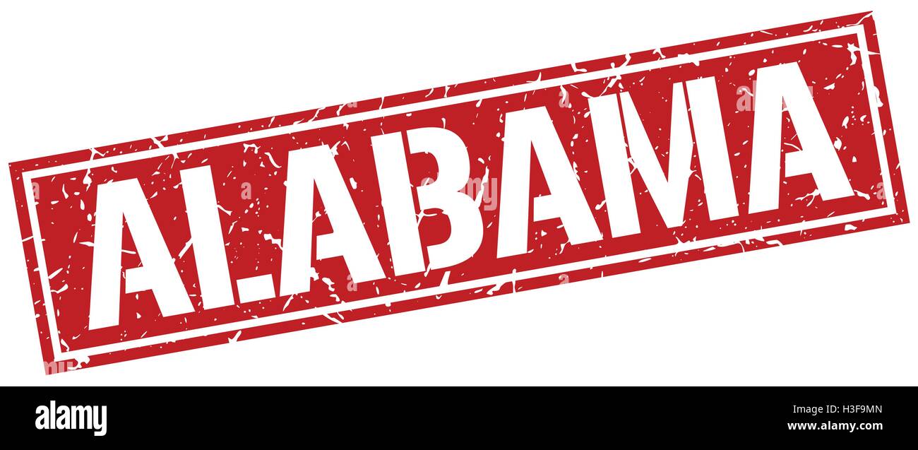 Alabama stamp vector vectors hi-res stock photography and images - Alamy