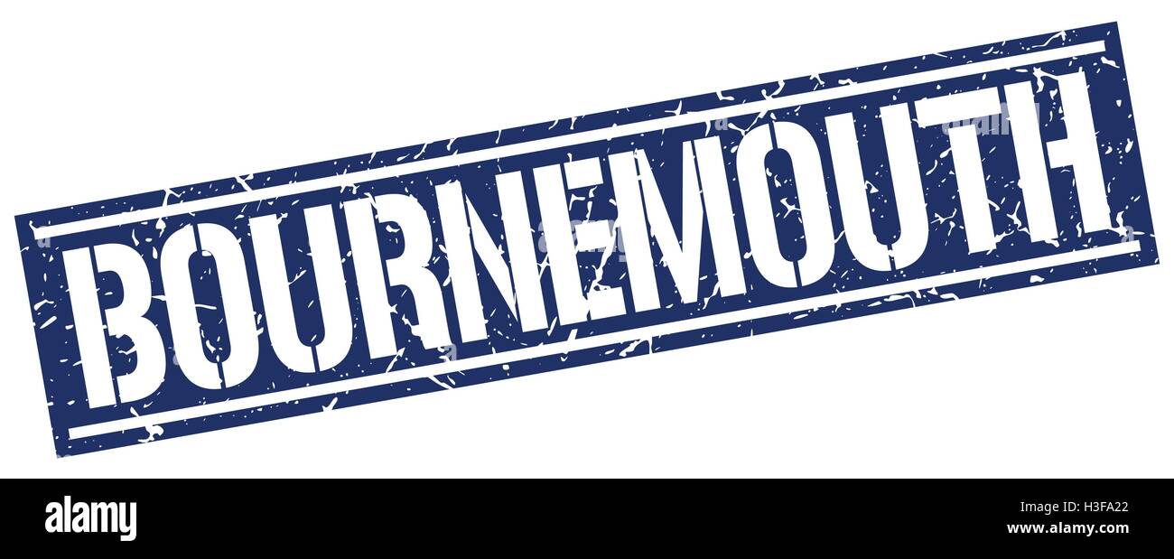 Bournemouth sign Stock Vector Images - Alamy