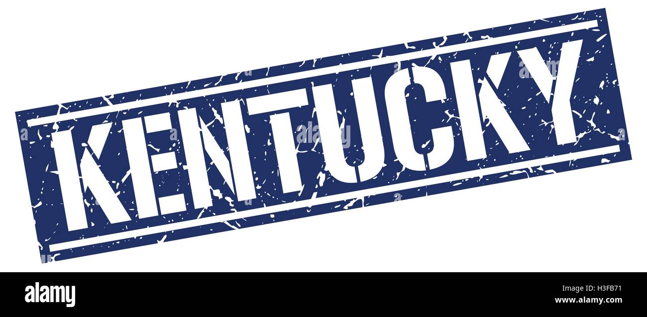 Kentucky stamp vector vectors hi-res stock photography and images - Alamy
